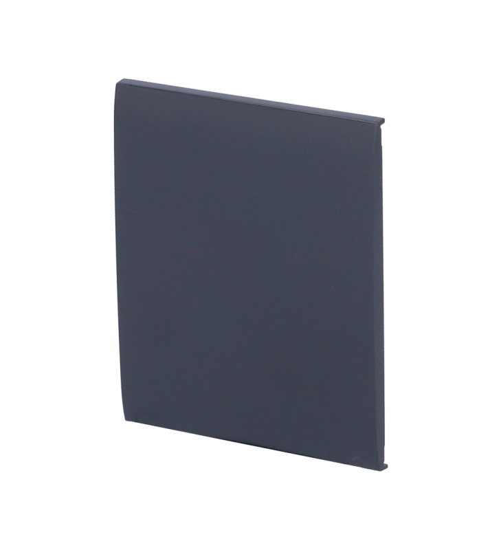 Ajax Centerbutton Touch panel for light switch, RAL 7024 haze color